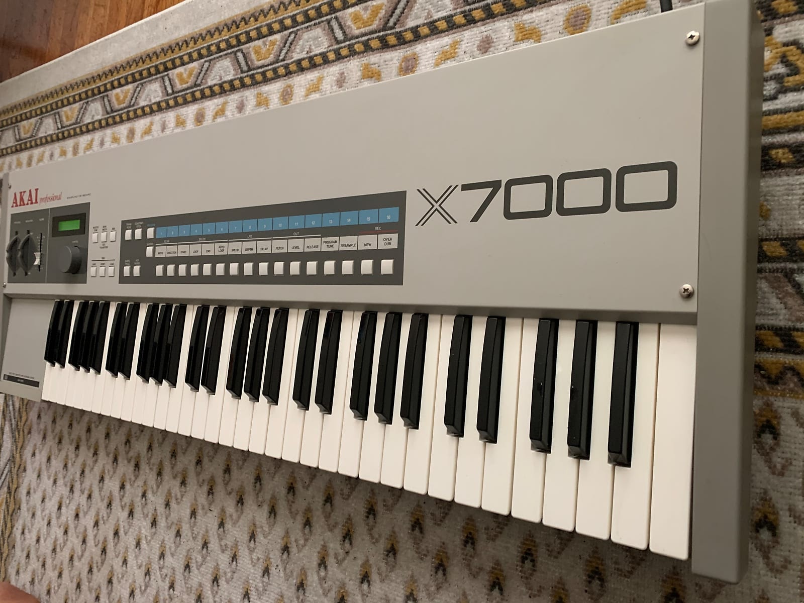 MATRIXSYNTH: Akai X7000 Sampling Keyboard w/ Extras