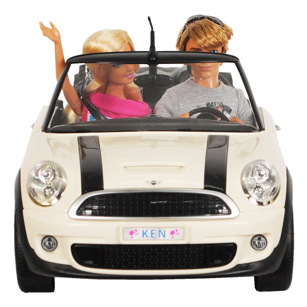Blog Ken Doll: + Protótipos do Mini Cooper Branco do Ken 2013
