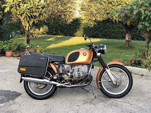 GalluzHead...... Be a Man ride a Pan : BMW R75/5 750cc ASI for sale