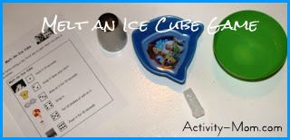 Melt an Ice Cube Game - The Activity Mom