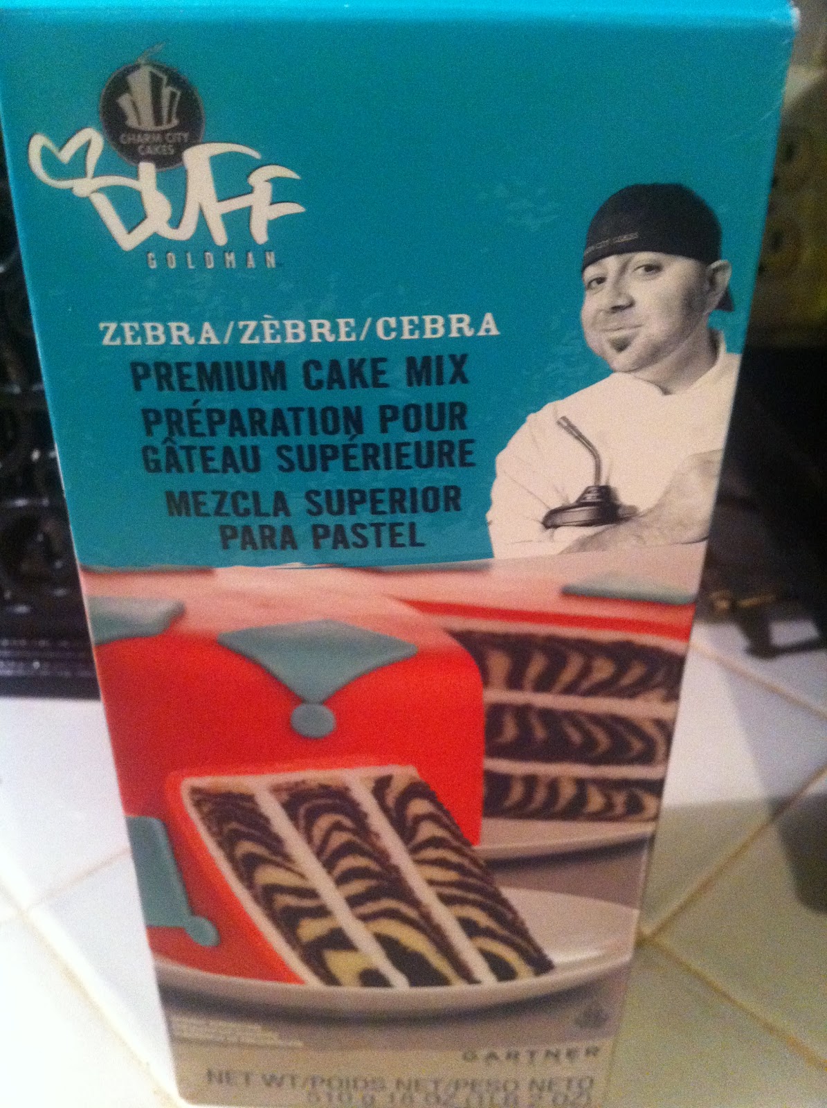 simplysandi: Duff Zebra Cake