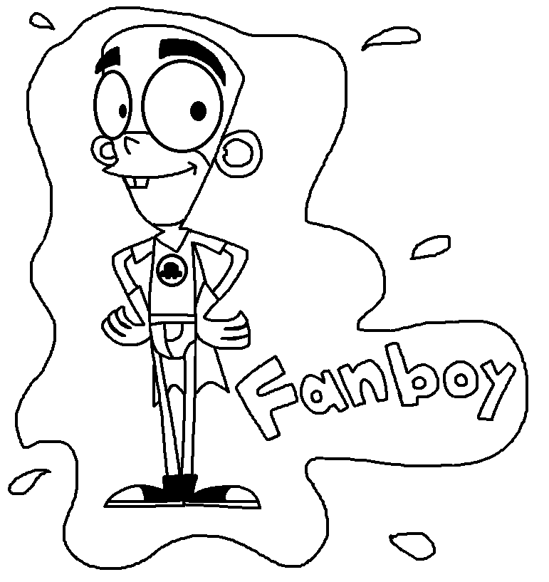 Dibujos de Fanboy y Chum Chum para colorear | Dibujos Para Colorear