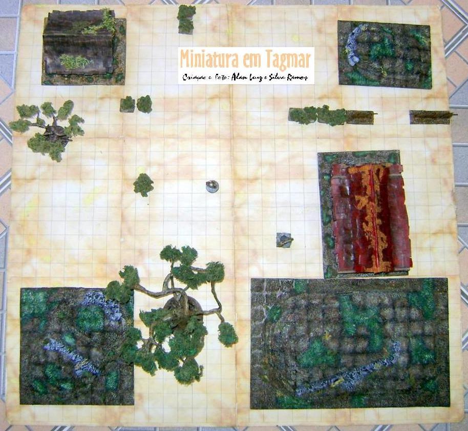 Alan Miniaturas Medievais: Mapa de Jogo 1