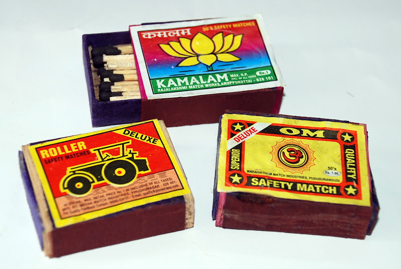 MATCHBOXES AND LABELS COLLECTION: INDIA