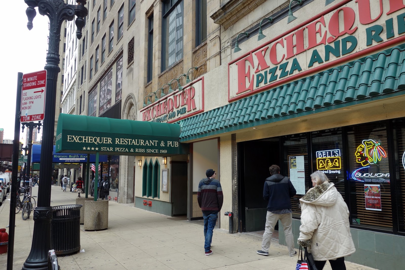 Pizza Quixote: Review: Exchequer Restaurant and Pub, Chicago IL