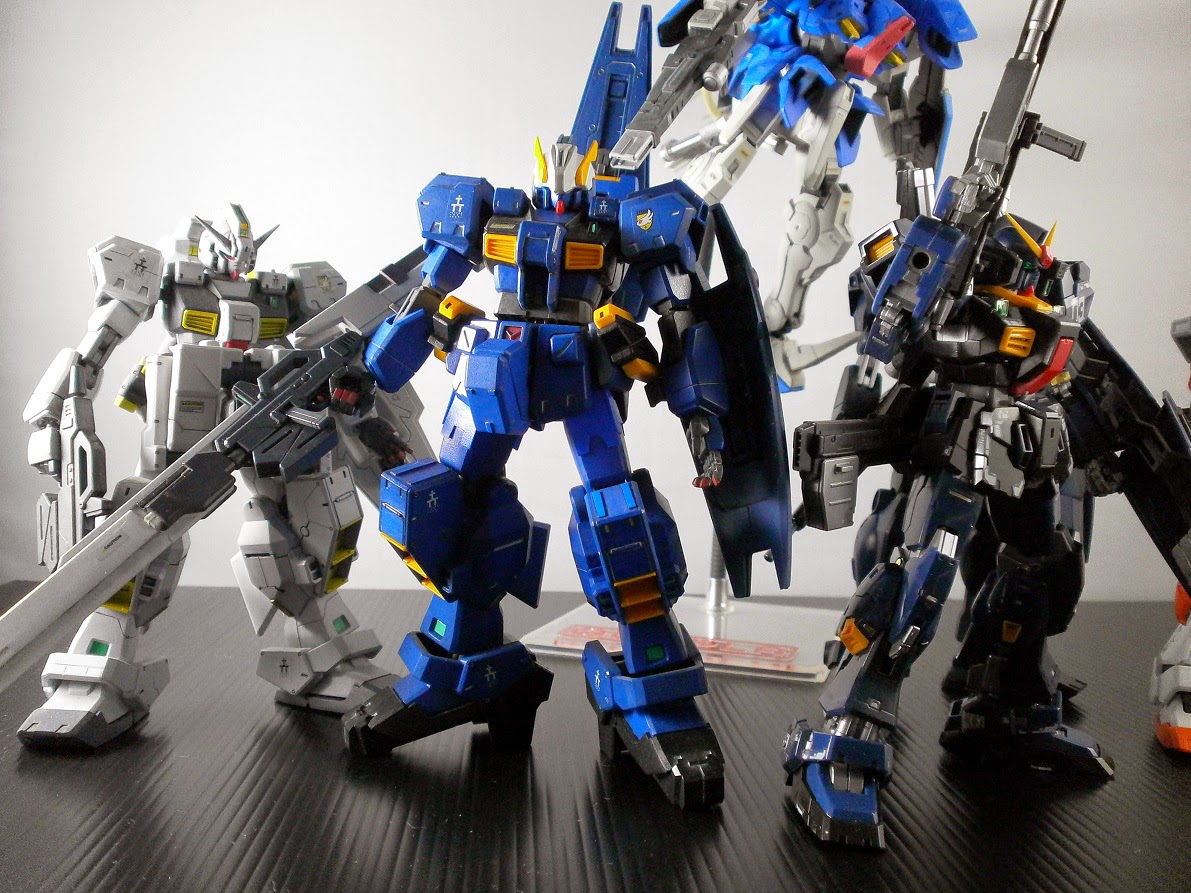 GUNPLA & FIGURE WORKSHOP: 1/144 Custom Made Gundam Model - GN??