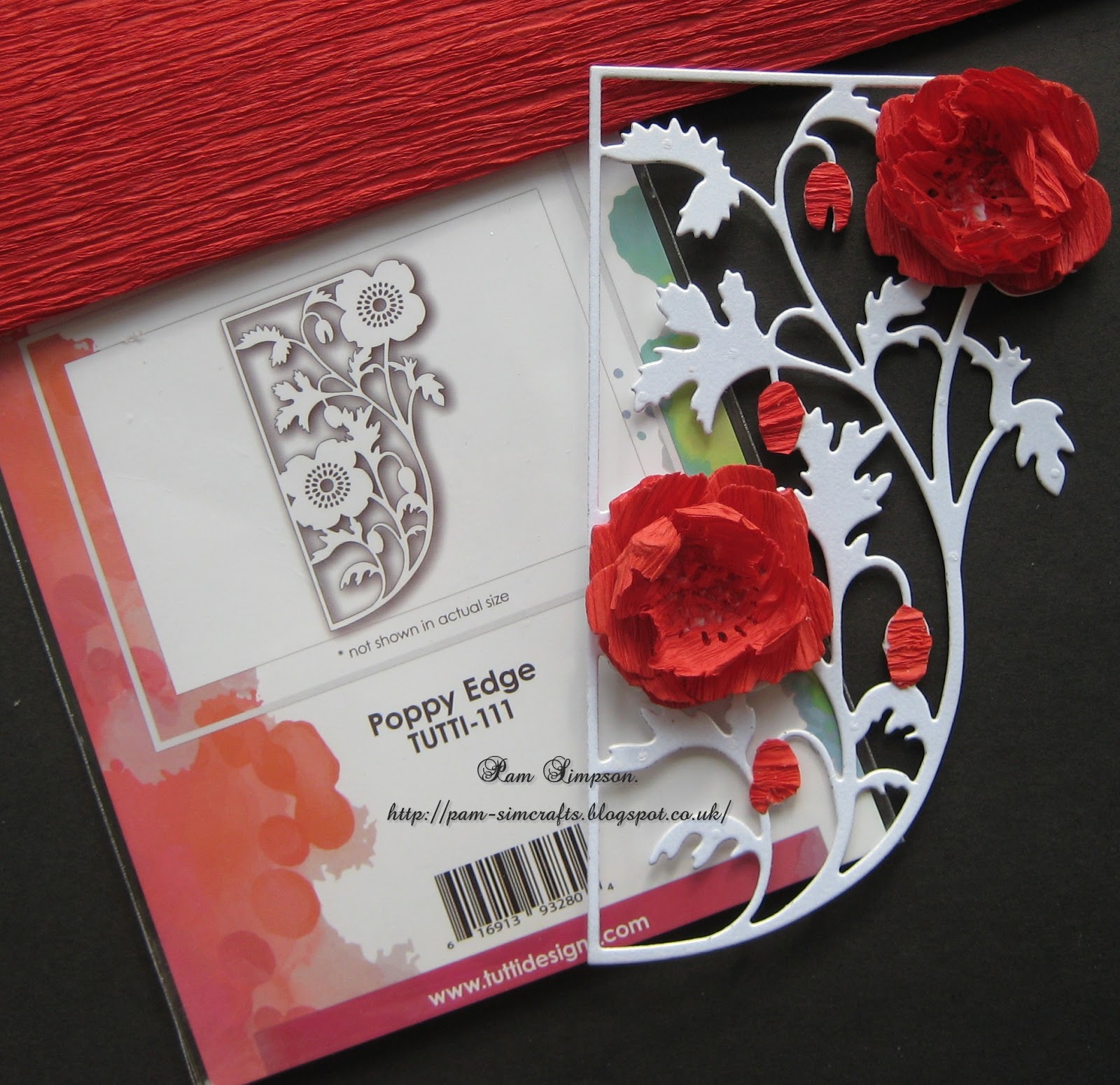 pamscrafts: Poppy Edge.