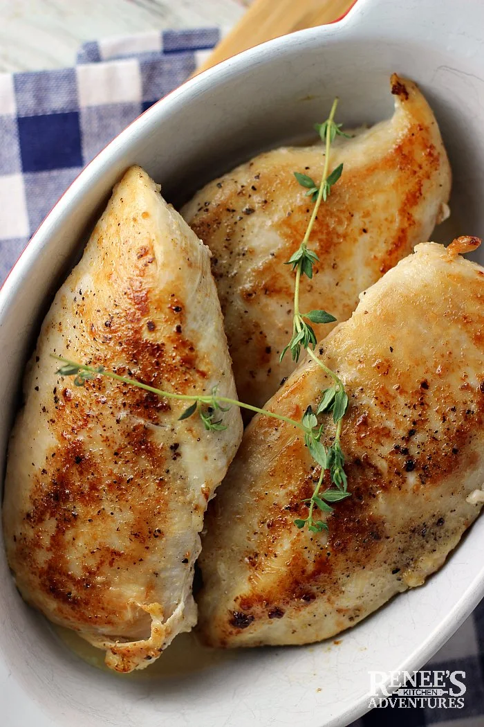 Pan Fried Chicken Breast | Renee's Kitchen Adventures