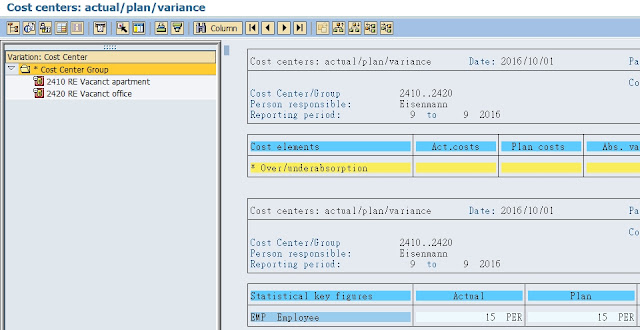 ERIC YANG'S NOTEPAD: SAP CO - KK01 What is the Statistical Key Figures ...