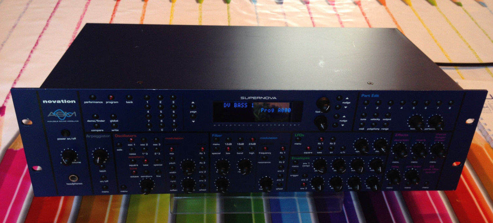 MATRIXSYNTH: Novation Supernova 20-Voice Polyphonic Multitimbral Rack ...