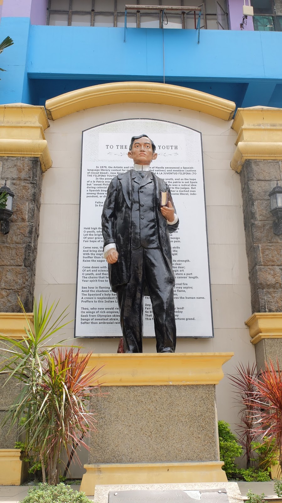RIZAL IN RIZAL TECHNOLOGICAL UNIVERSITY | DR. JOSE RIZAL MONUMENTS