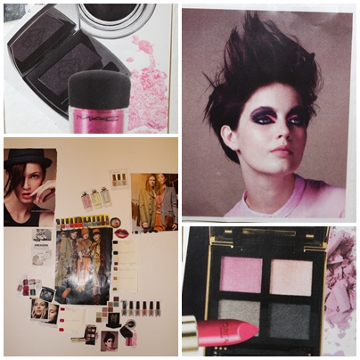 WORD! A beautyblog: Mood-board Inspiration: Edgy Pink