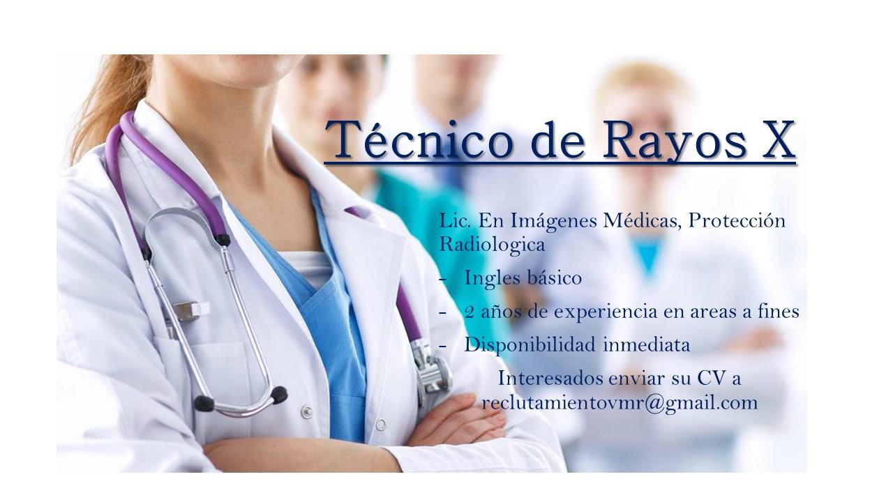 TECNICO DE RAYOS X Empleos Rodriguez Empleos Rodriguez