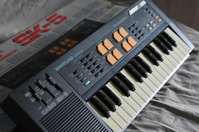 MATRIXSYNTH: Casio SK-5 Vintage Piano Keyboard Organ Synthesizer ...
