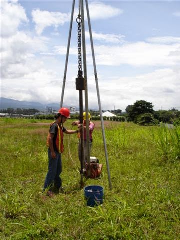 Standard Penetration Test (SPT) perpustakaan