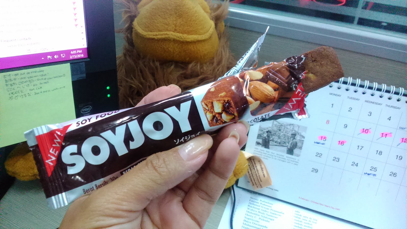 New Soyjoy flavour, almond & chocolate - Miss Across the Sea