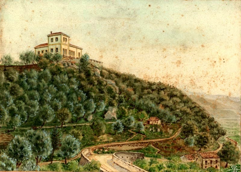 Il giardino della Villa Piccolo di Calanovella