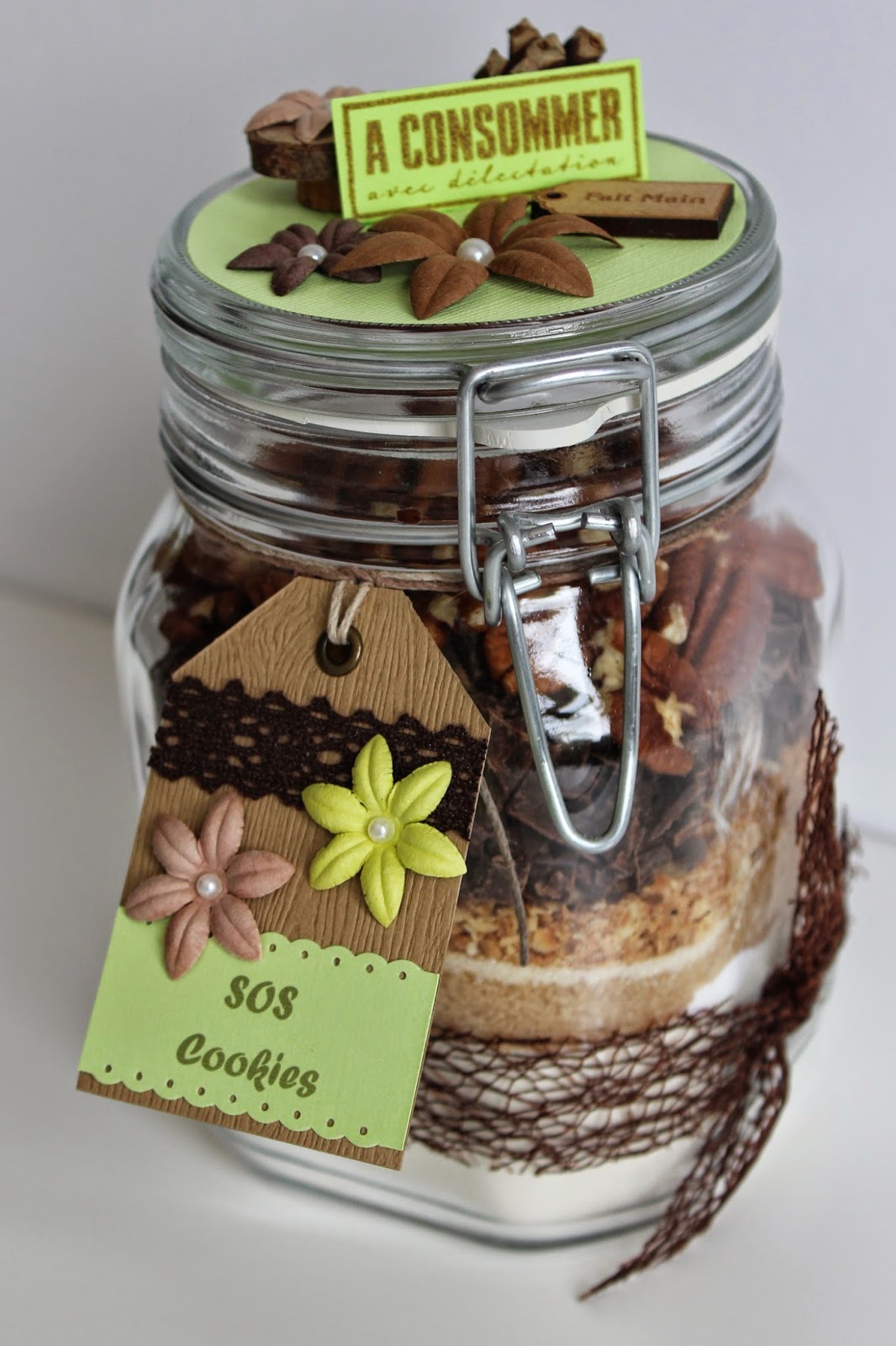 S comme Scrap: Pots SOS cookies