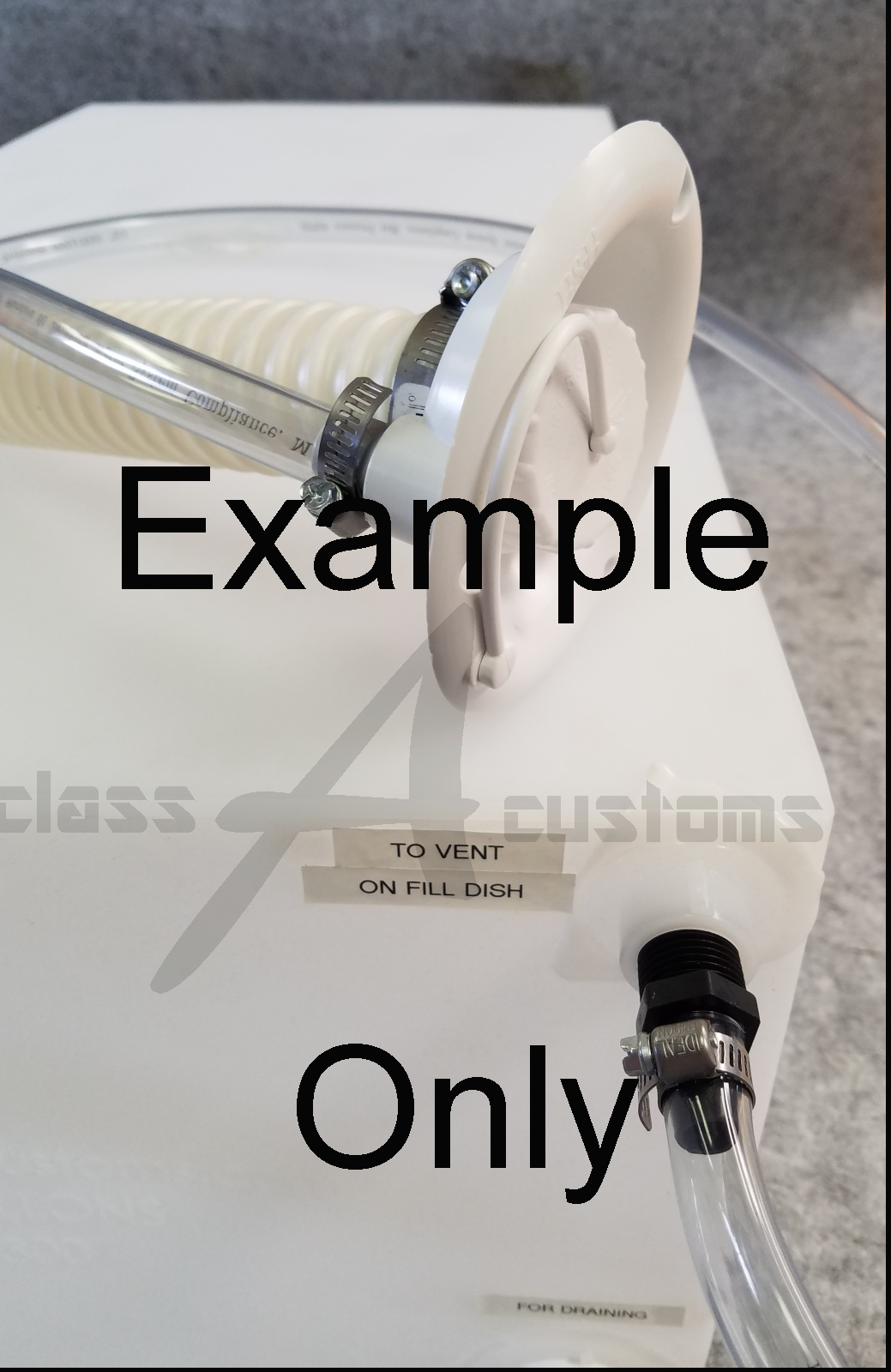 Class A Customs Water Tank Information