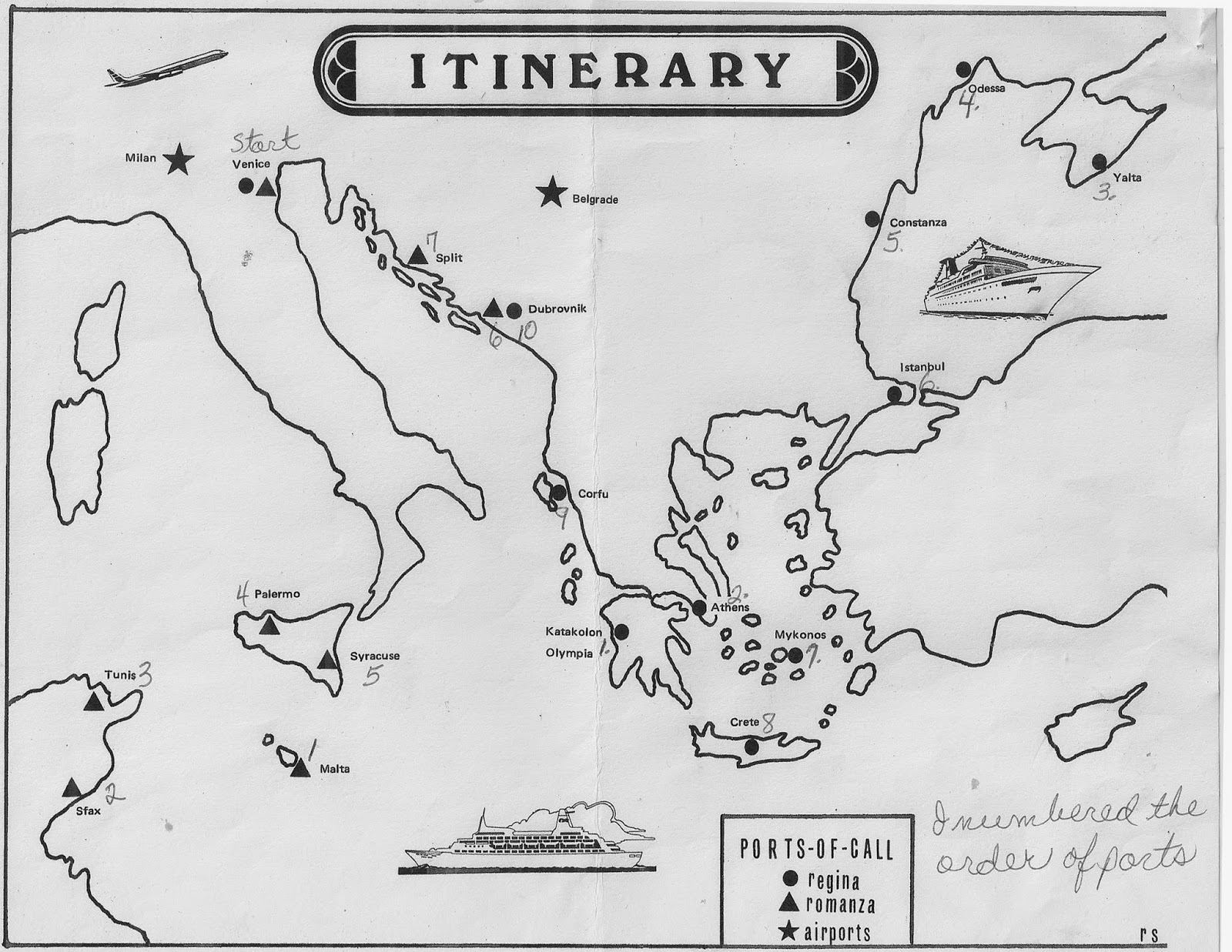 River Rat Ralph Ramblings: Semester at Sea: Lost Voyage - Summer of ...