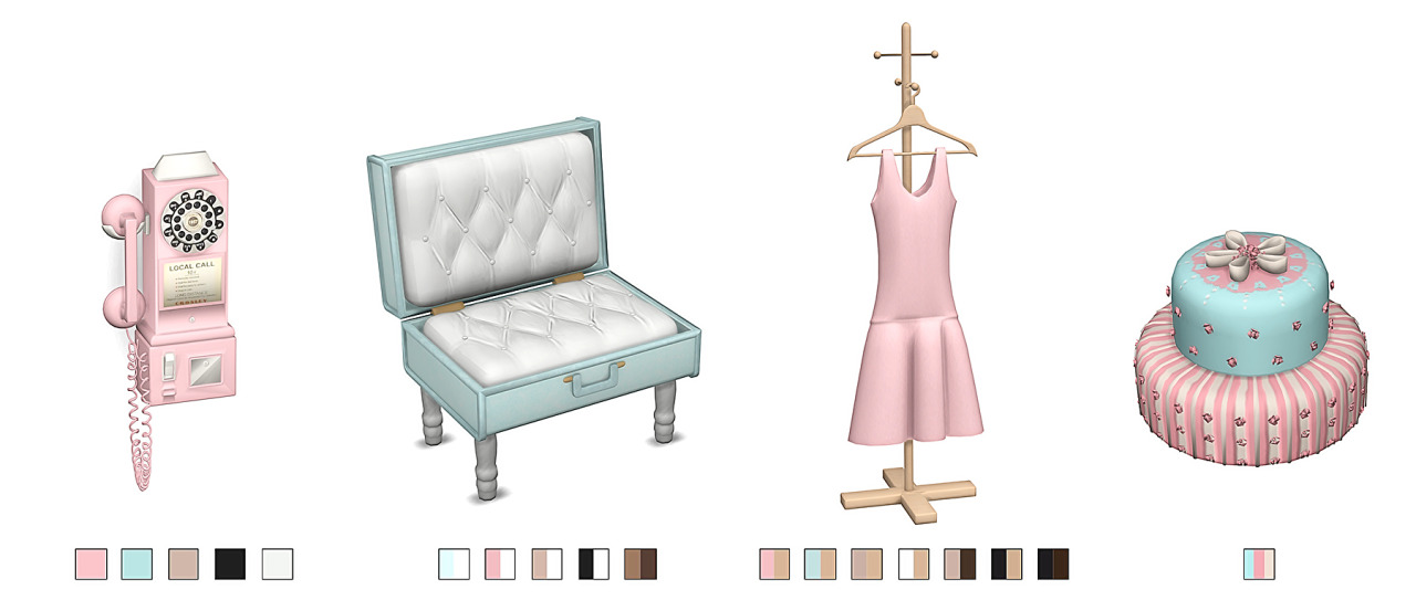 a tiny stefi-inspired set ~ Nathys Sims