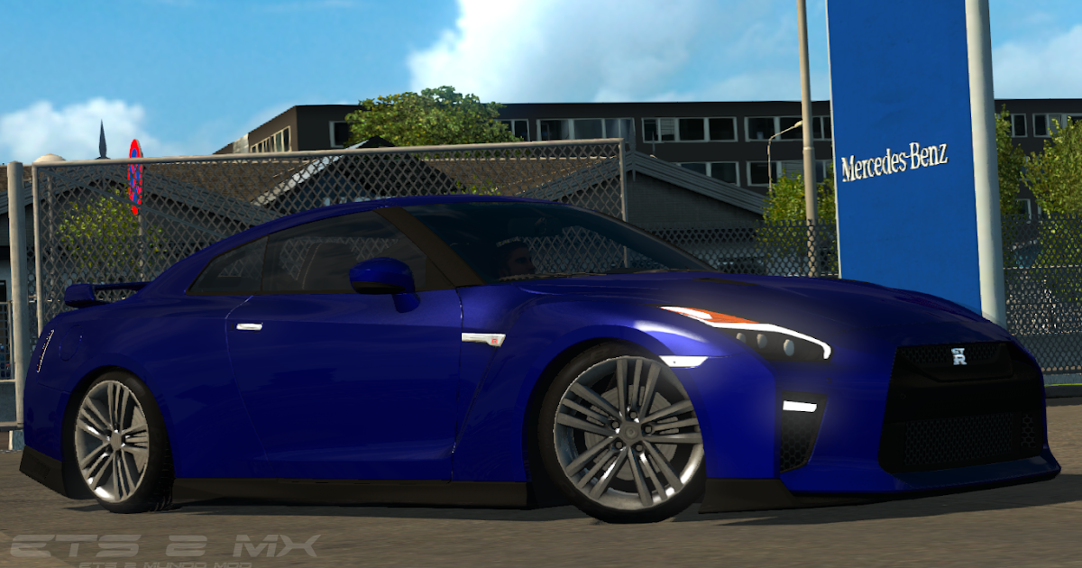 (Auto ETS 2) Nissan GTR 2017 (Versión 3.0) - ETS 2 Mundo Mod