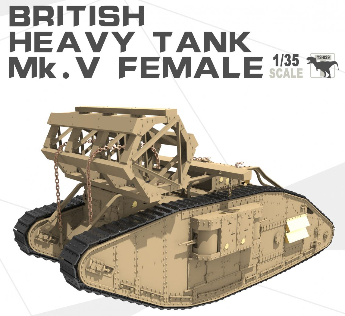 The Modelling News: We preview Meng’s new MK.V Female WWI tank in 35th ...