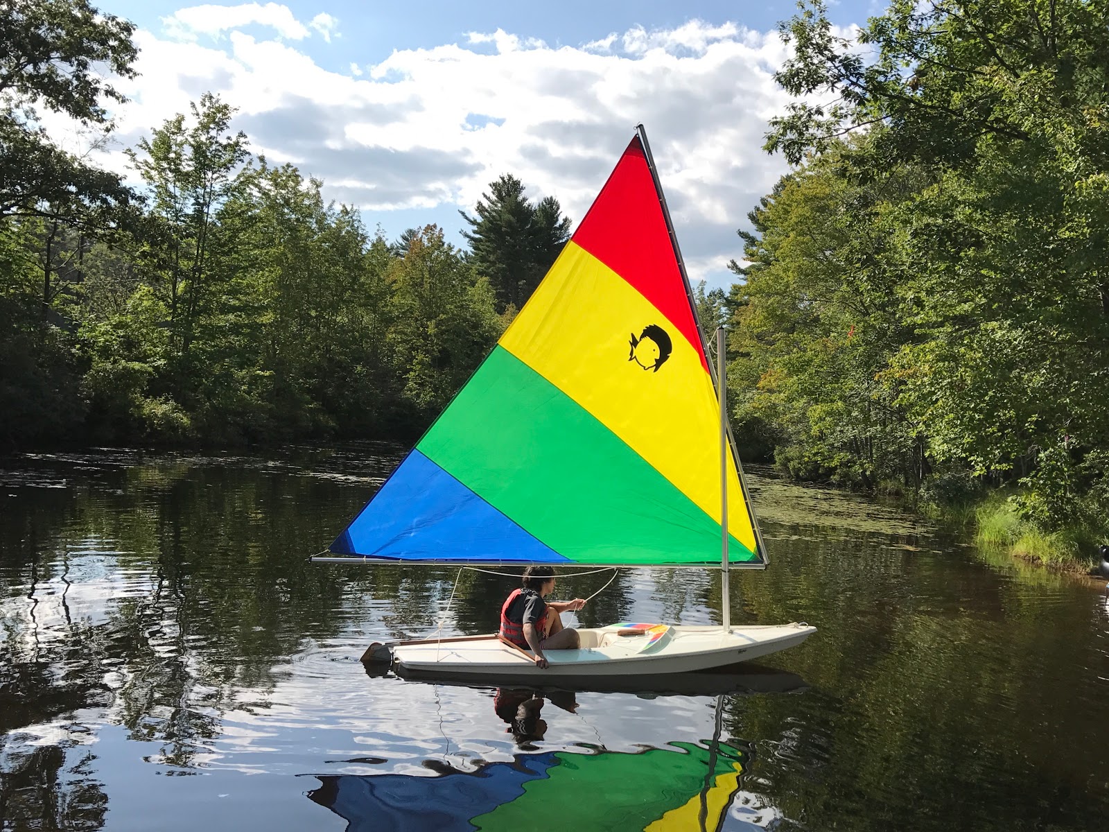 mommy bytes: Dusting off an AMC Minifish Sailboat