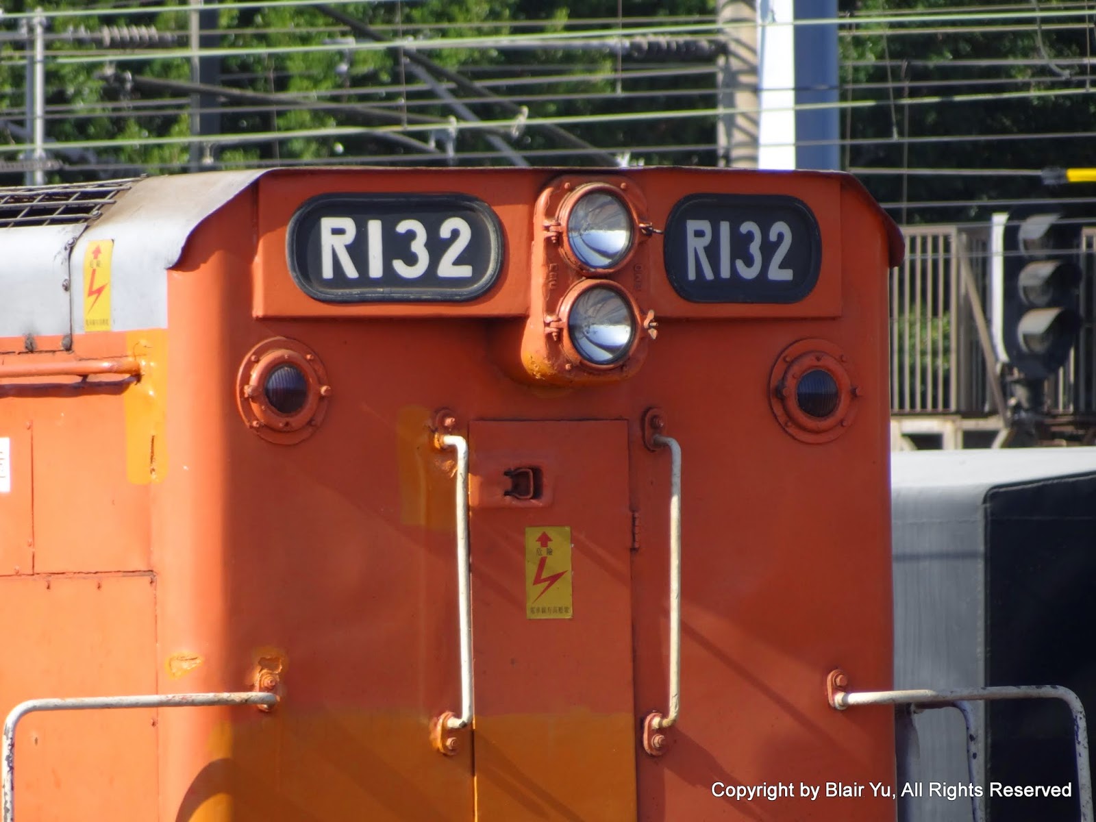 Blair's 鐵道攝影: R132柴電機車 / TRA R132 Diesel-electric Locomotive