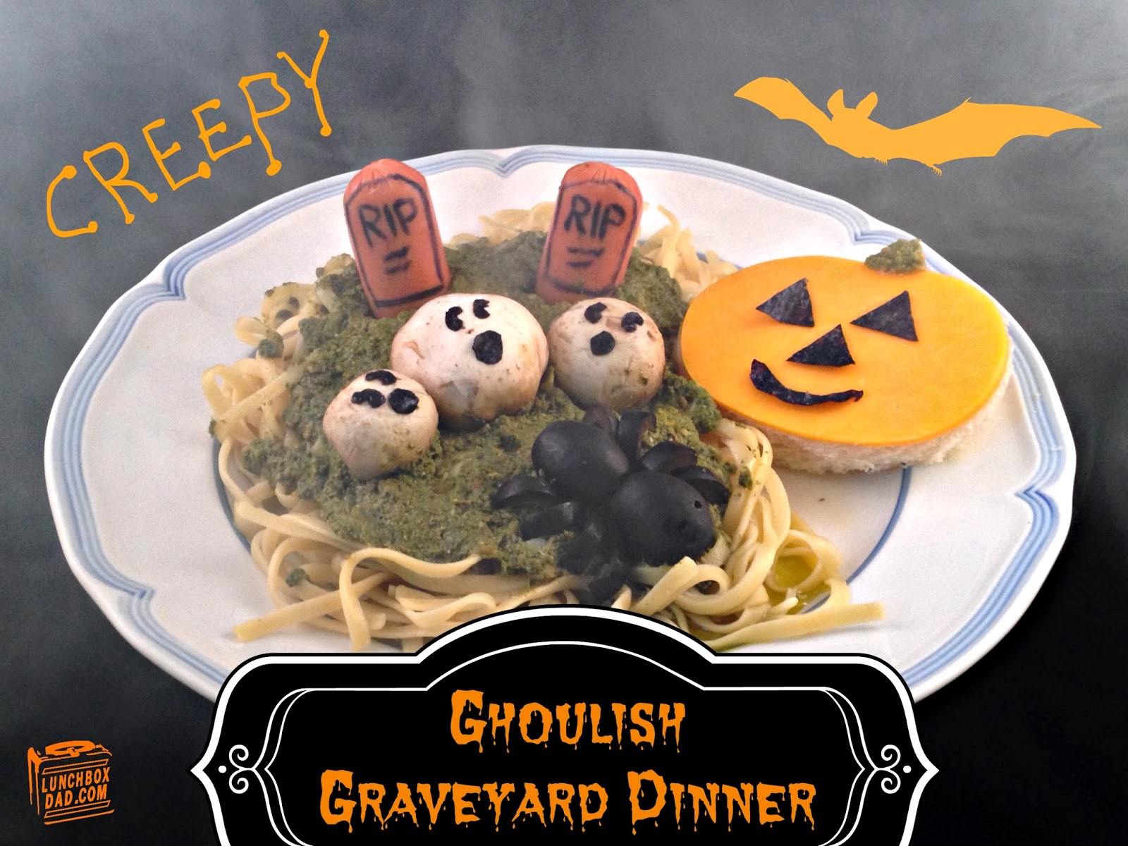Lunchbox Dad: Ghoulish Graveyard Pasta Dinner