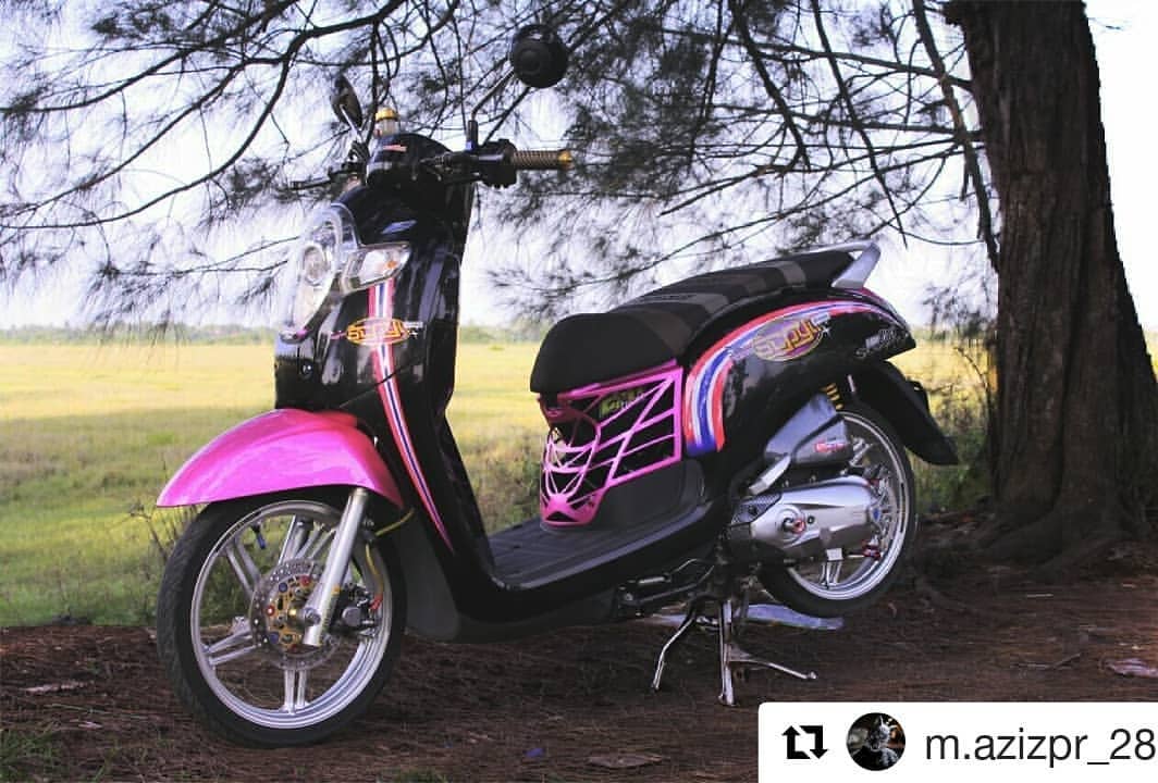 86 Foto Modifikasi Honda Scoopy Fi Retro Modern Terbaik