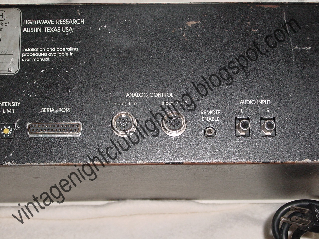 Vintage Night Club Lighting: Lightwave Research Dataflash Classic System