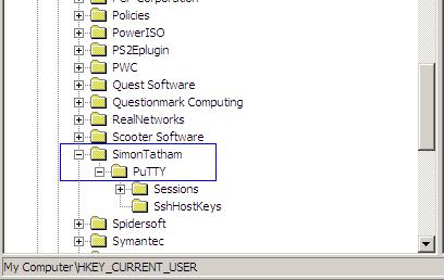 Nuts & Bolts of DataStage: How to Restore/backup the PuTTy settings…