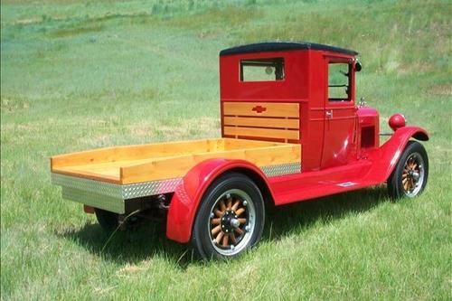 My 1928 Chevrolet: A Very Red Chev Ute