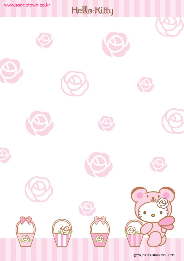 Hello Kitty Printable Letter Stationary | Hello Kitty Forever