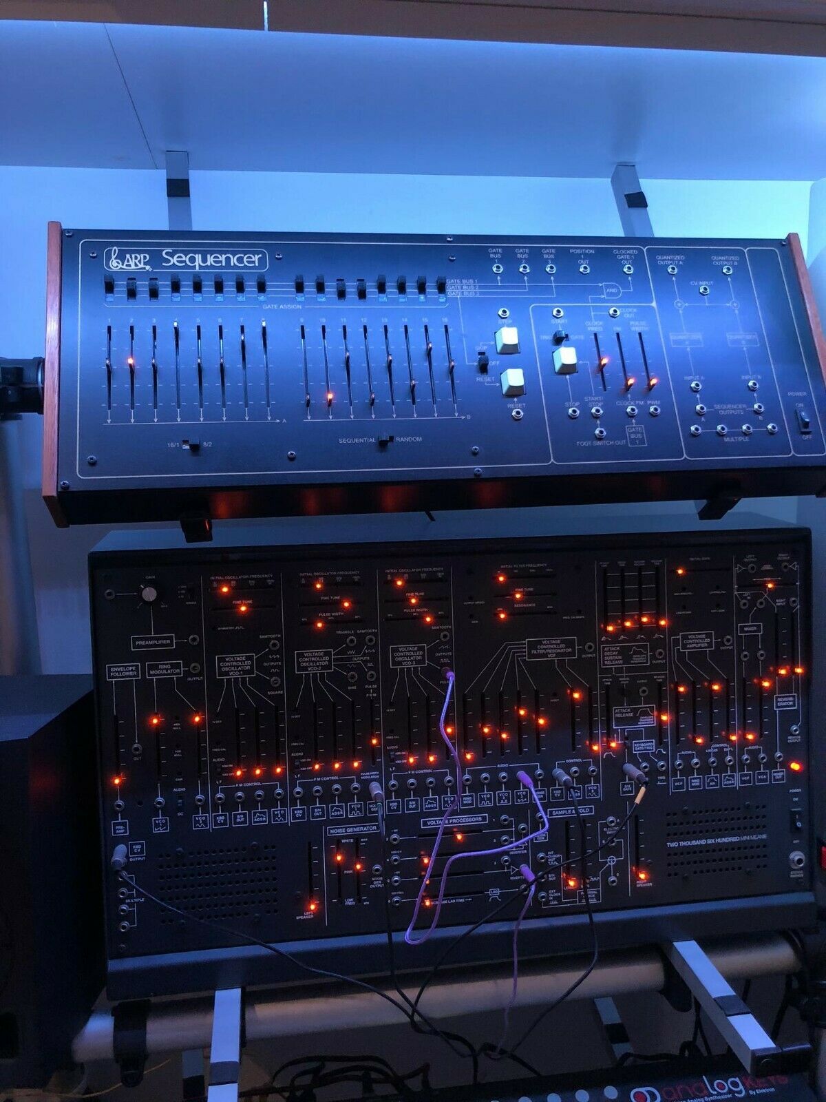 MATRIXSYNTH: TTSH (ARP2600 clone) and ARP sequencer clone 1601