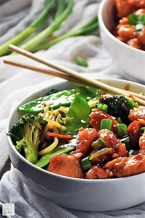 Teriyaki Rice Bowl | Life Tastes Good