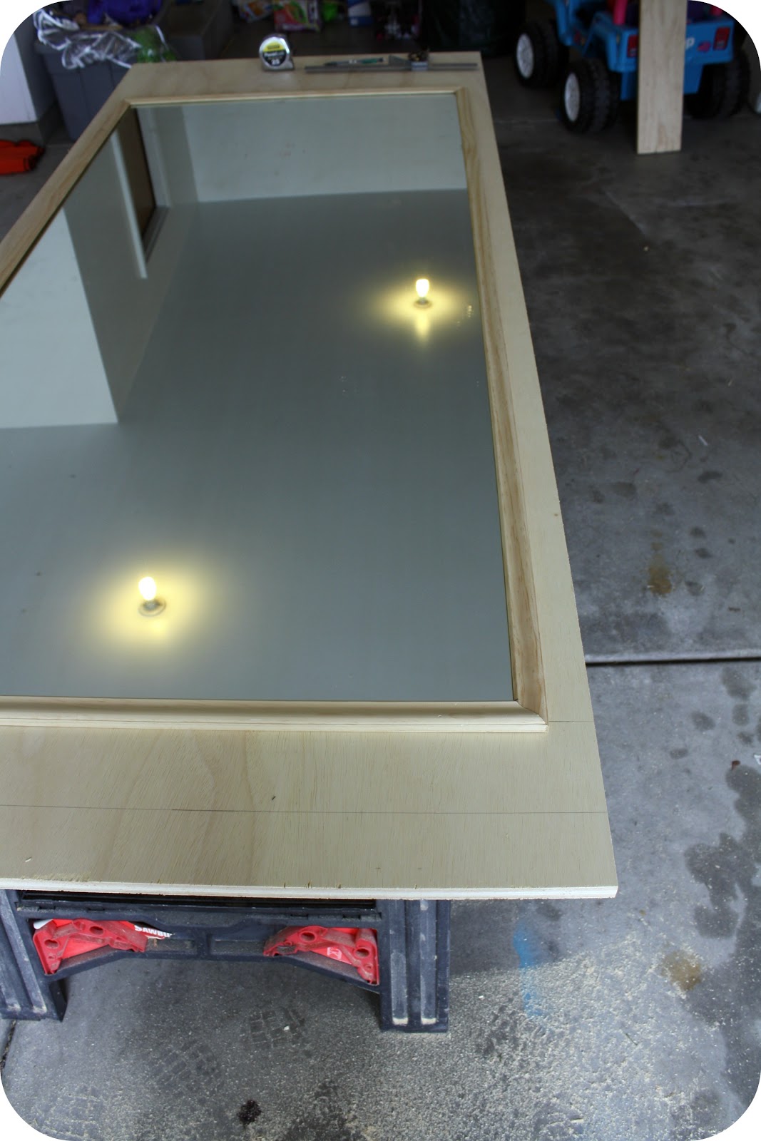 mirror, mirror, leaning on the wall - tutorial - Crazy Wonderful