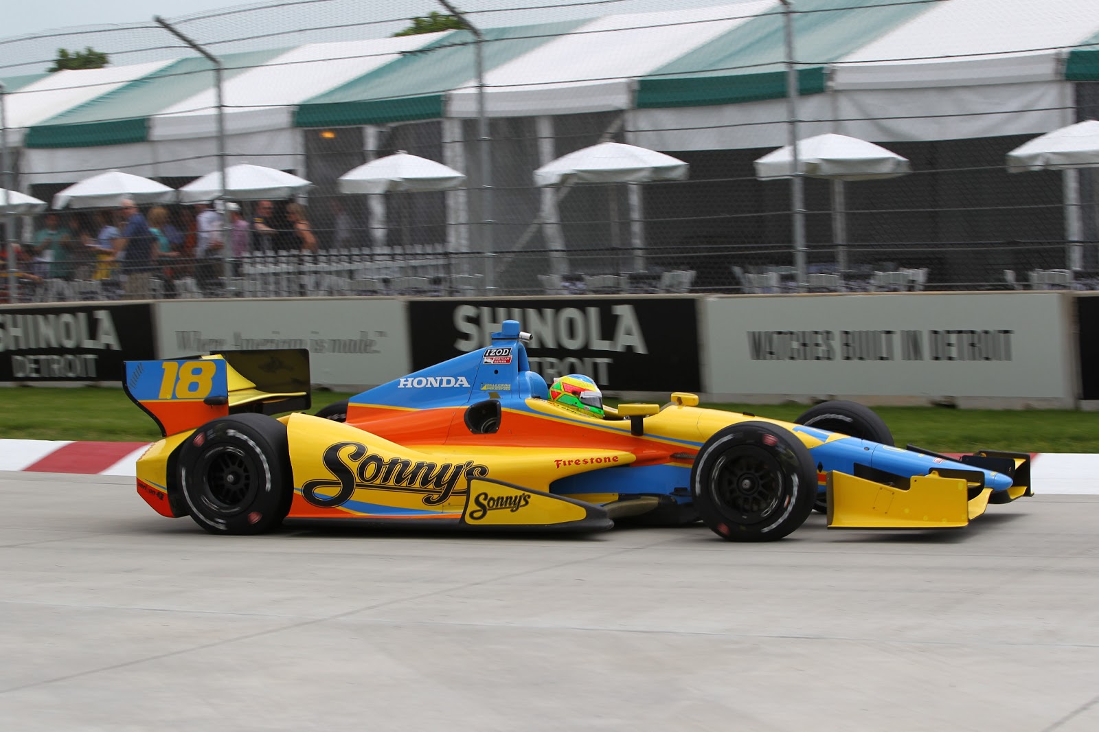 Conway dominates on IndyCar return - Dual In Detroit Race 1 Review ...