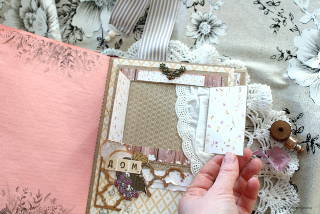 2 Crafty Chipboard : Vintage Notebook by Elena