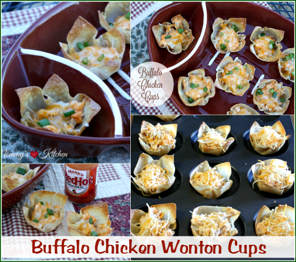 Buffalo Chicken Cups {Game Time Recipe} — Mommy's Kitchen
