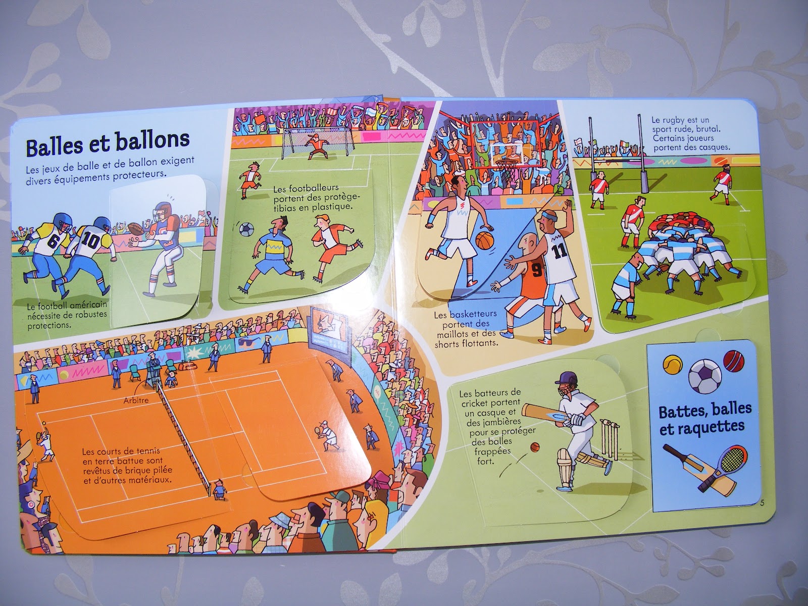 Les lectures de Mathilde: Découvrir le sport avec les éditions Usborne