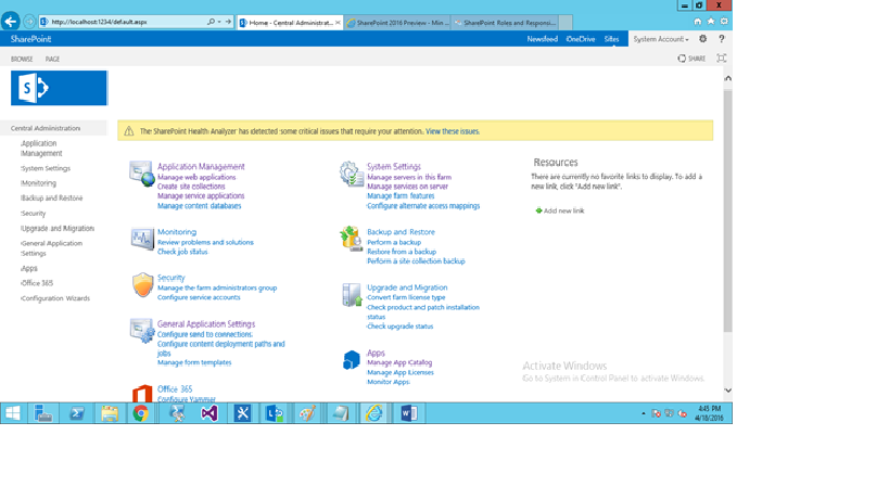 Microsoft web technologies