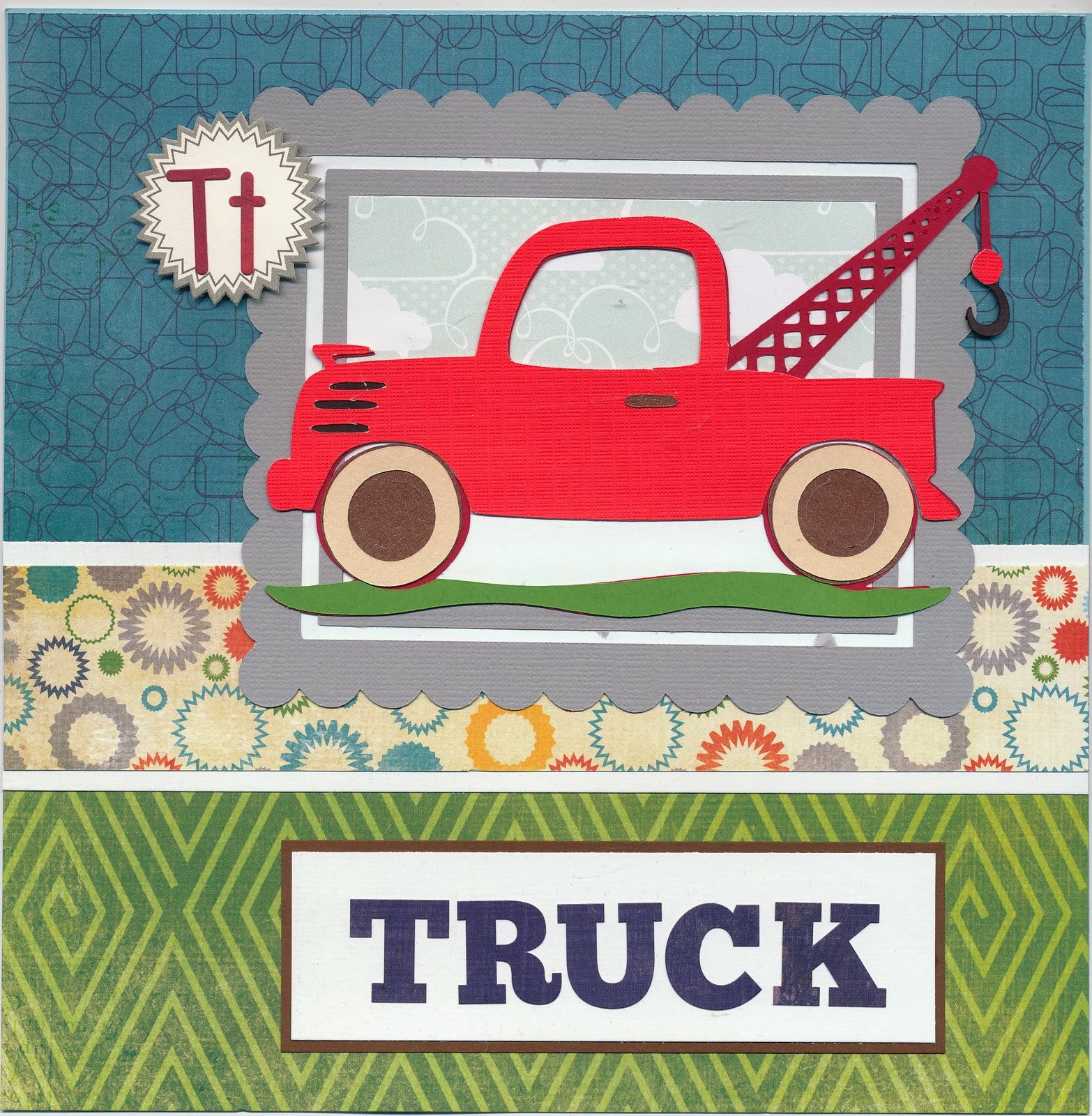 Gambucci Girl's Craft Exploration: T is for Truck