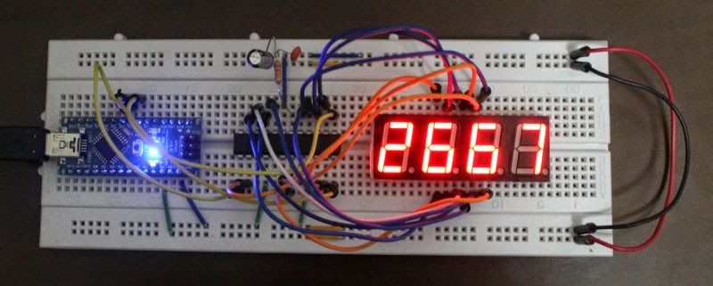 Dqsoft Max7219 Display Driver Controlando Um Display De 7 Segmentos Com O Arduino