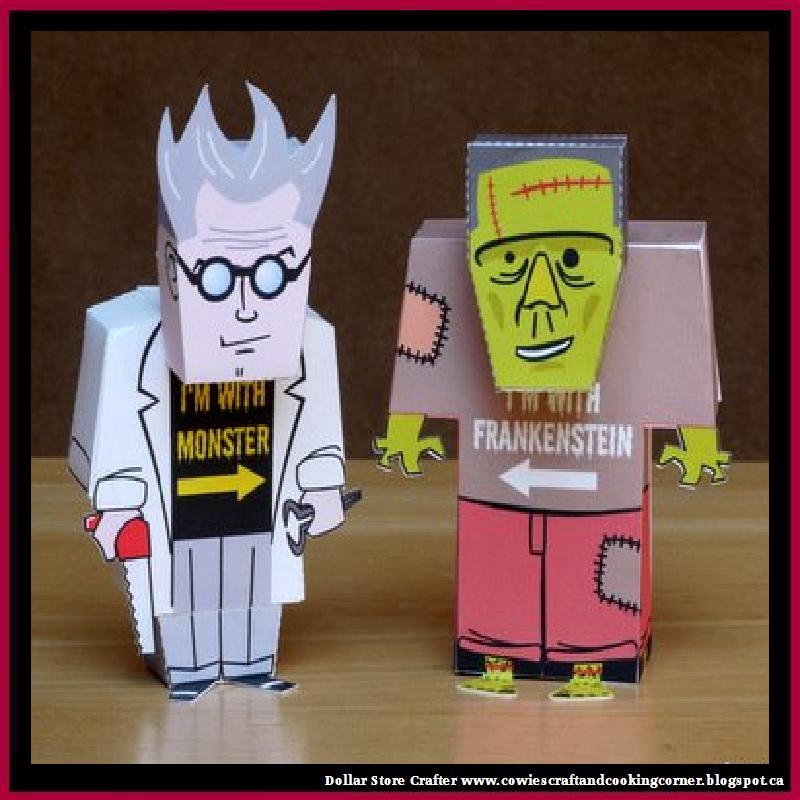 Dollar Store Crafter: DIY Paper Dr Frankenstein And 'Frankenstein ...