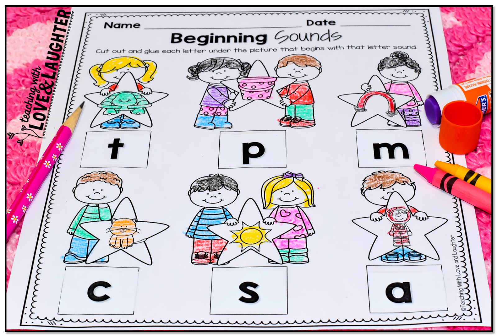 Teaching With Love and Laughter: Kindergarten Literacy Stations