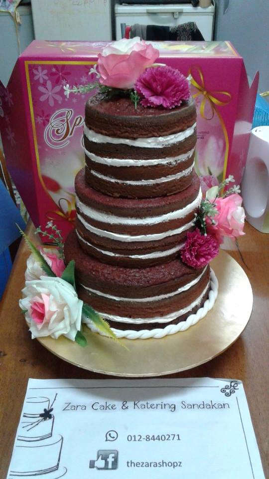 The Zara Shopz: Kek Kahwin Di Sandakan/ Wedding Cakes In Sandakan