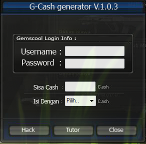 Cheat G-Cash GENERATOR - AnÐhika Wæ