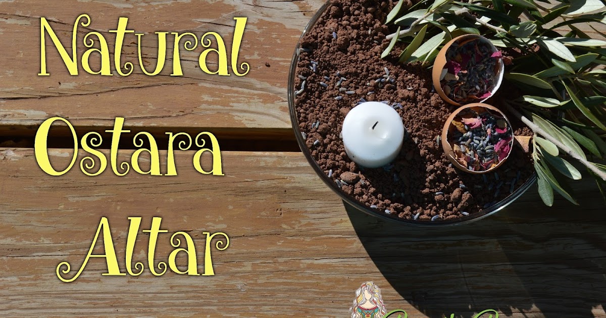 Penniless Pagan: Natural Ostara Altar